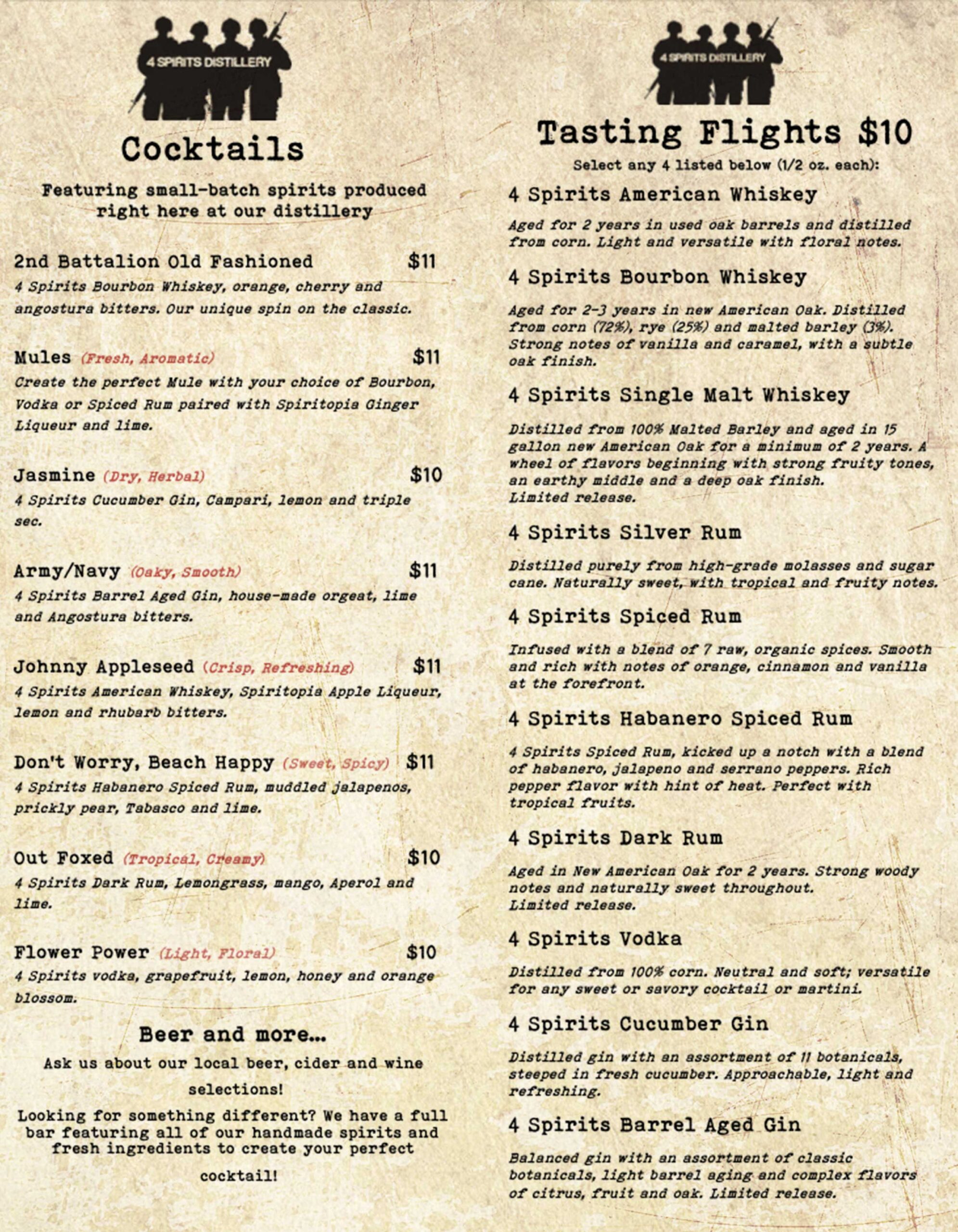 spring_cocktails_2024 – 4 Spirits Distillery